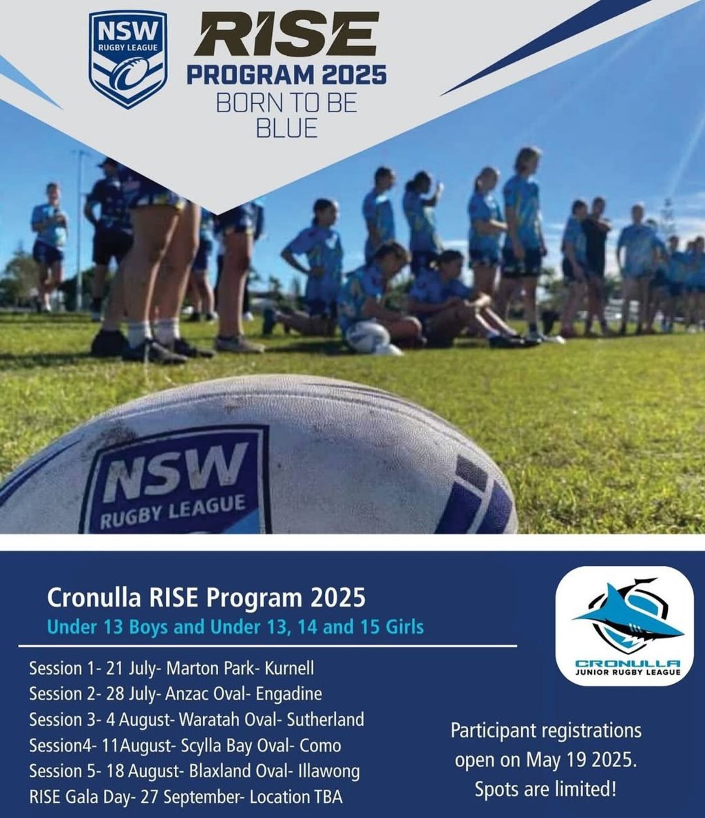 Rise Program 2025 - Taren Point Titans