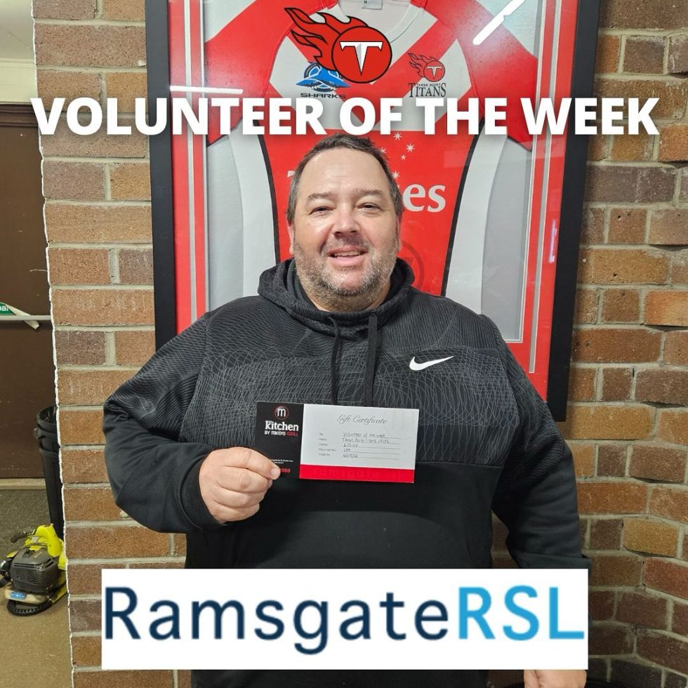 Volunteer of the Week – Ian Ford - Taren Point Titans