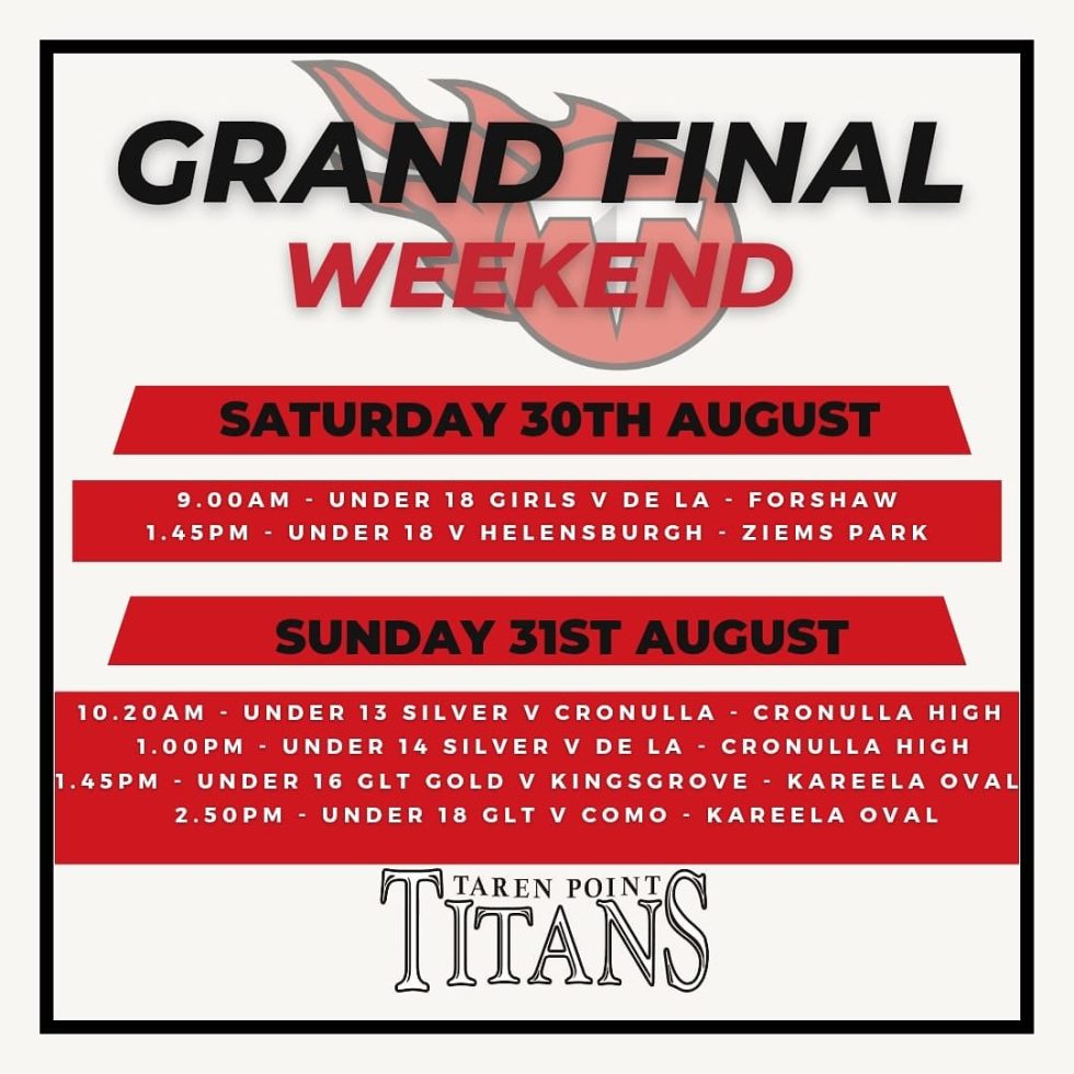 Grand Finals 2025 - Taren Point Titans